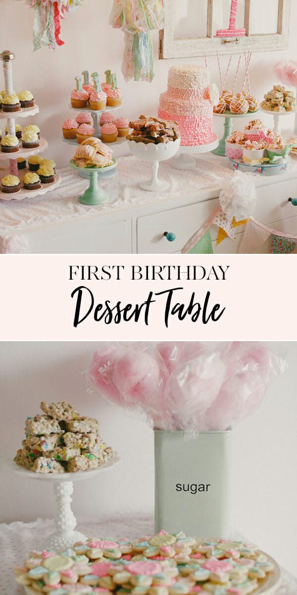 Simply Sweet & full of Pink | Finley’s 1st Birthday - Jenny Cookies
