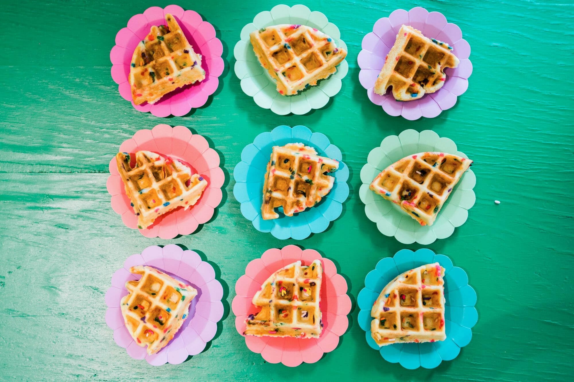 How to Make a Waffle CAKE - Jenny Cookies