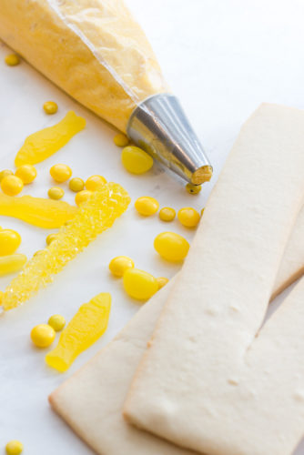 How to make a Letter Cookie Cake - Jenny Cookies