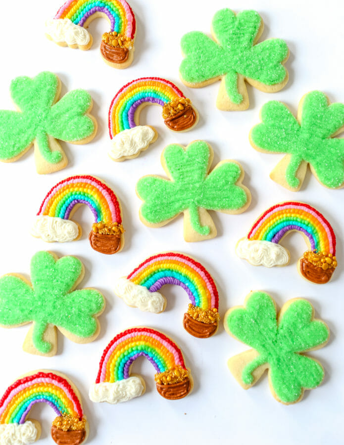 St Patrick’s Day Sugar Cookies - Jenny Cookies