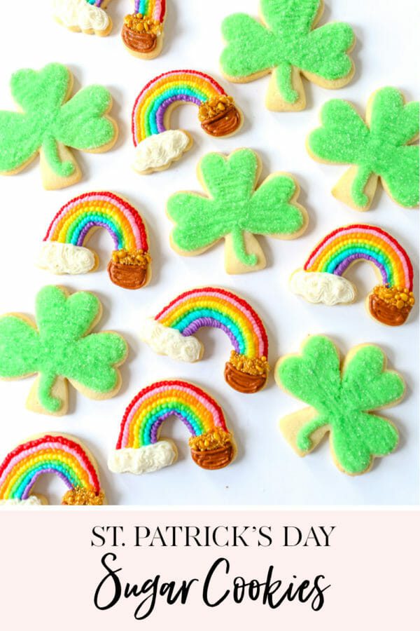 St Patrick’s Day Sugar Cookies - Jenny Cookies