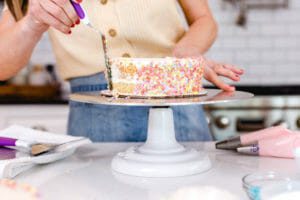 How to Transform a Store Bought Cake - Jenny Cookies